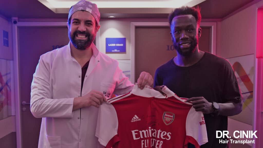 Arsenal Legend Bacary Sagna Reborn with Dr. Cinik's Hair Transplant